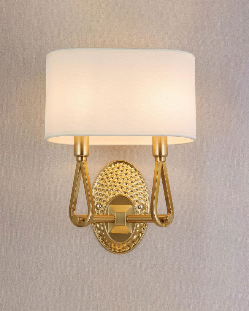 "Regal Loop" Shade Wall Light