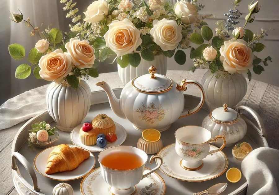 Creative Ways to Style a Tea Tray