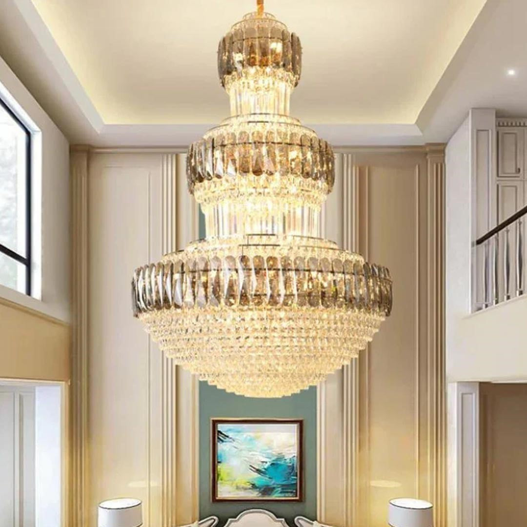 Double Height Chandelier