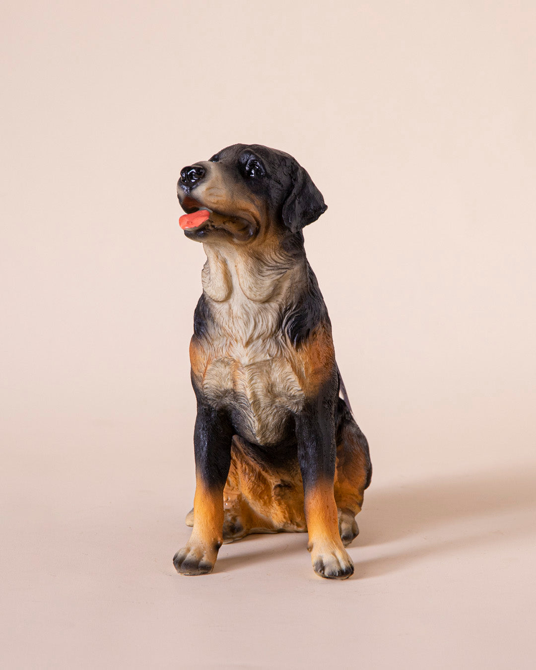Rottweiler Puppy Figurine