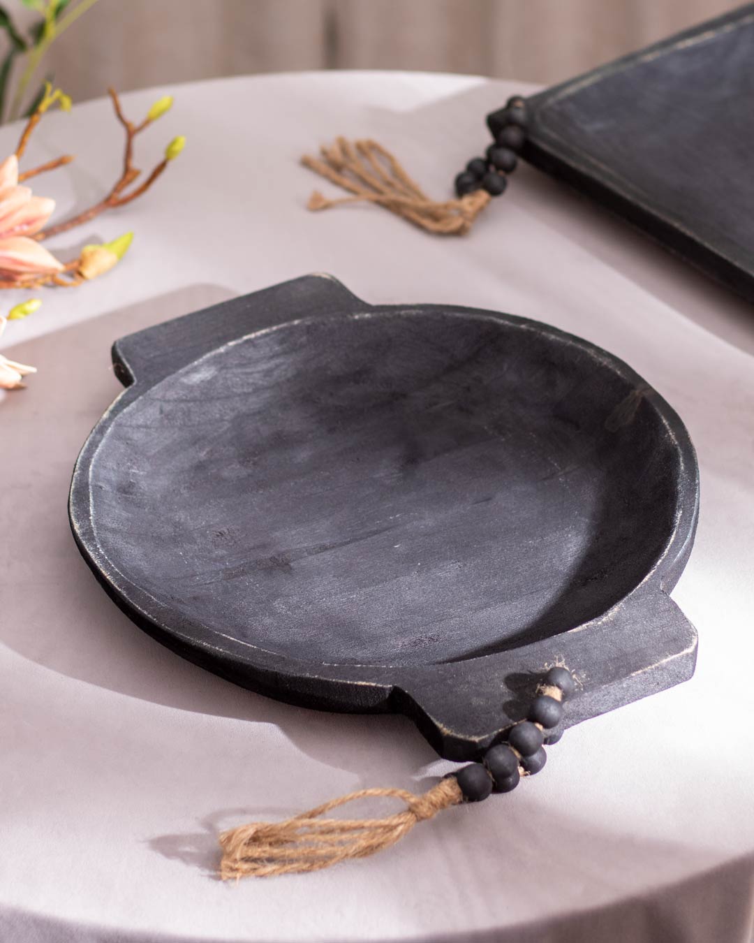 Handcrafted Hanlin Wooden Tray