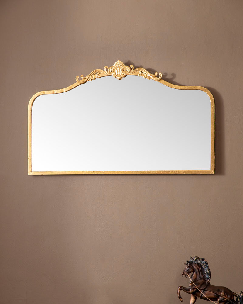 Regal Gold Arch Wall Mirror