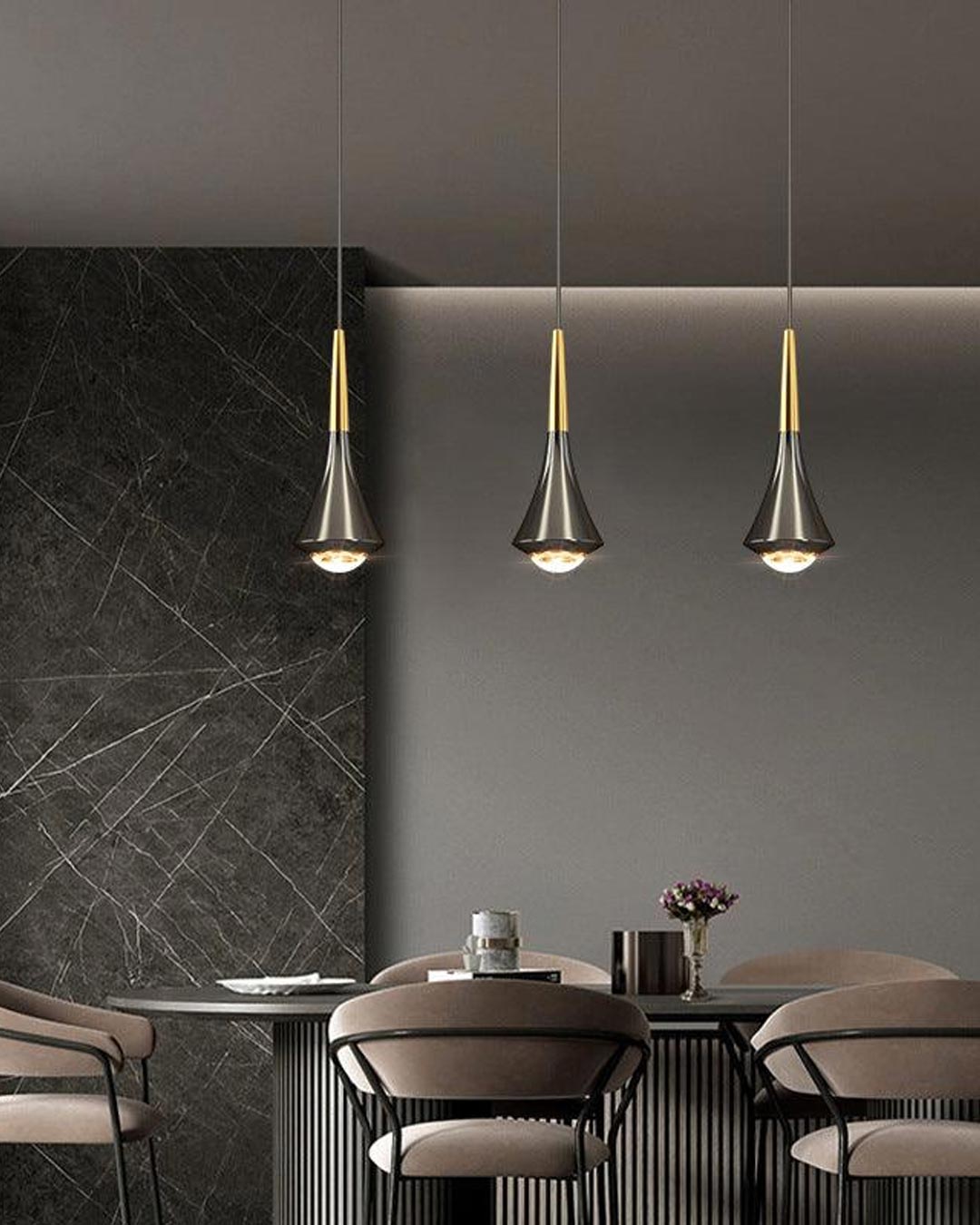 Rain Drop LED Pendant Light