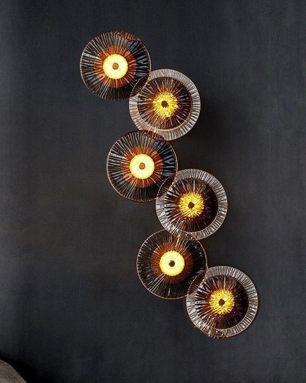 6-Light Celestial Cascade Wall Sconce