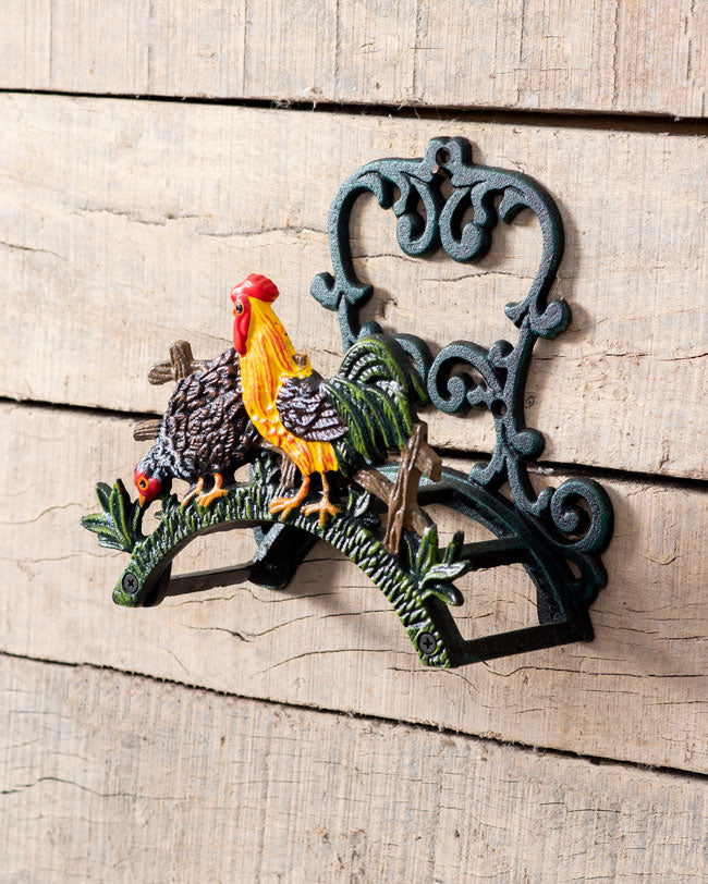 Rooster Cast Iron Water Pipe Hanger
